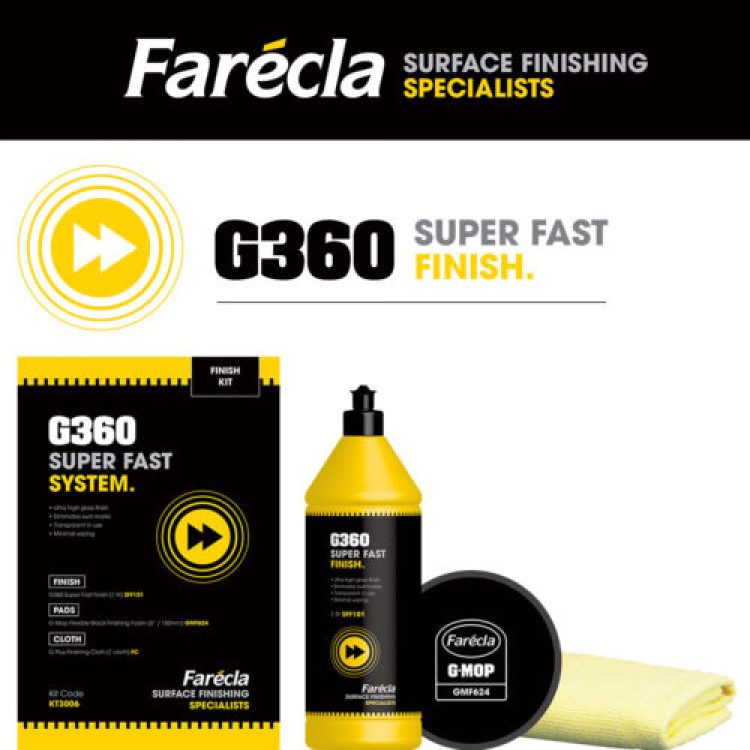 Farecla G360 Finish Hare Giderici Boya Koruyucu Cila